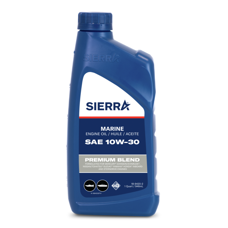 10W-30 FC-W 4-Stroke Boat Engine Oil - 18-9420-2 | SierraParts.com — SIERRA