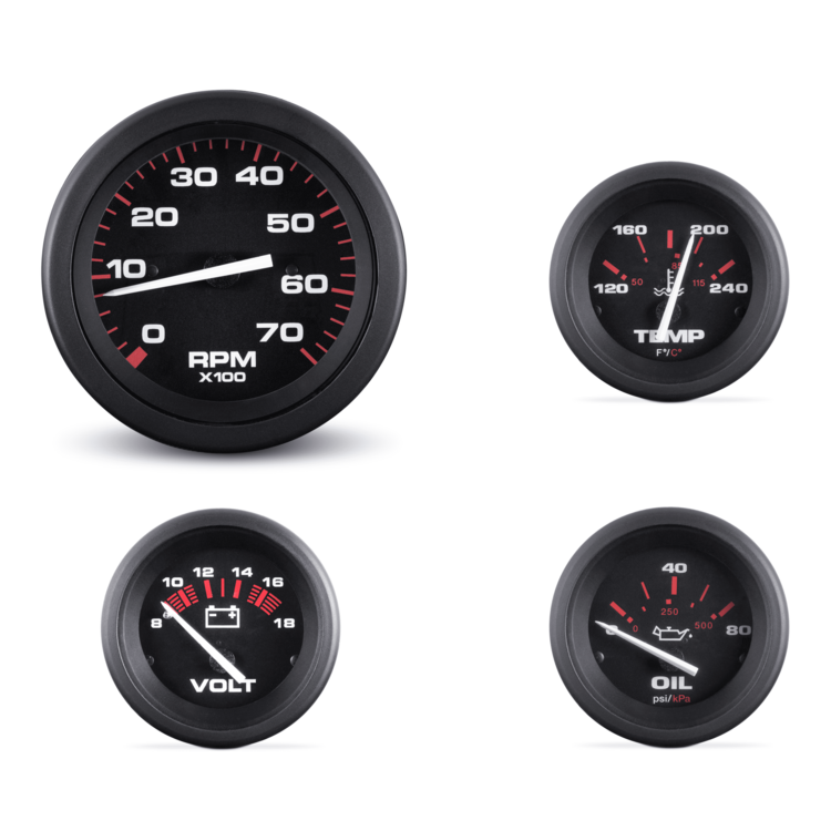 Gauge Kit, Amega, Twin Engine Add On IB/IO — SIERRA