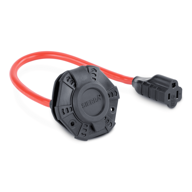 AC Power Inlet Port with 16 inch extension cord | SierraParts.com — SIERRA