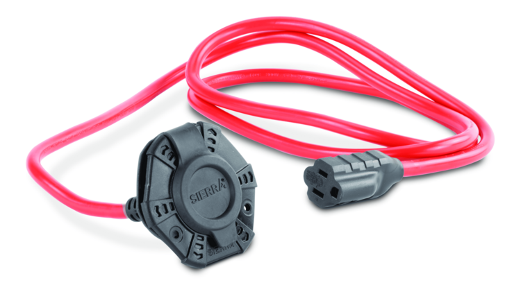 AC Power Inlet Port with 6 foot extension cord | SierraParts.com — SIERRA